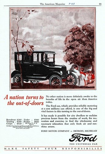 Reviving Nostalgia – The Iconic 1925 Ford Model T Ad – The Business ...
